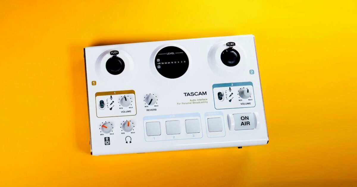 Big Things Come in Small Packages: Tascam MiniStudio Creator Review ...